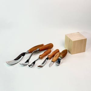 Bowl Carving Kit, Chisels Set, Spoon Carving Tools, Full Completed Kit ...