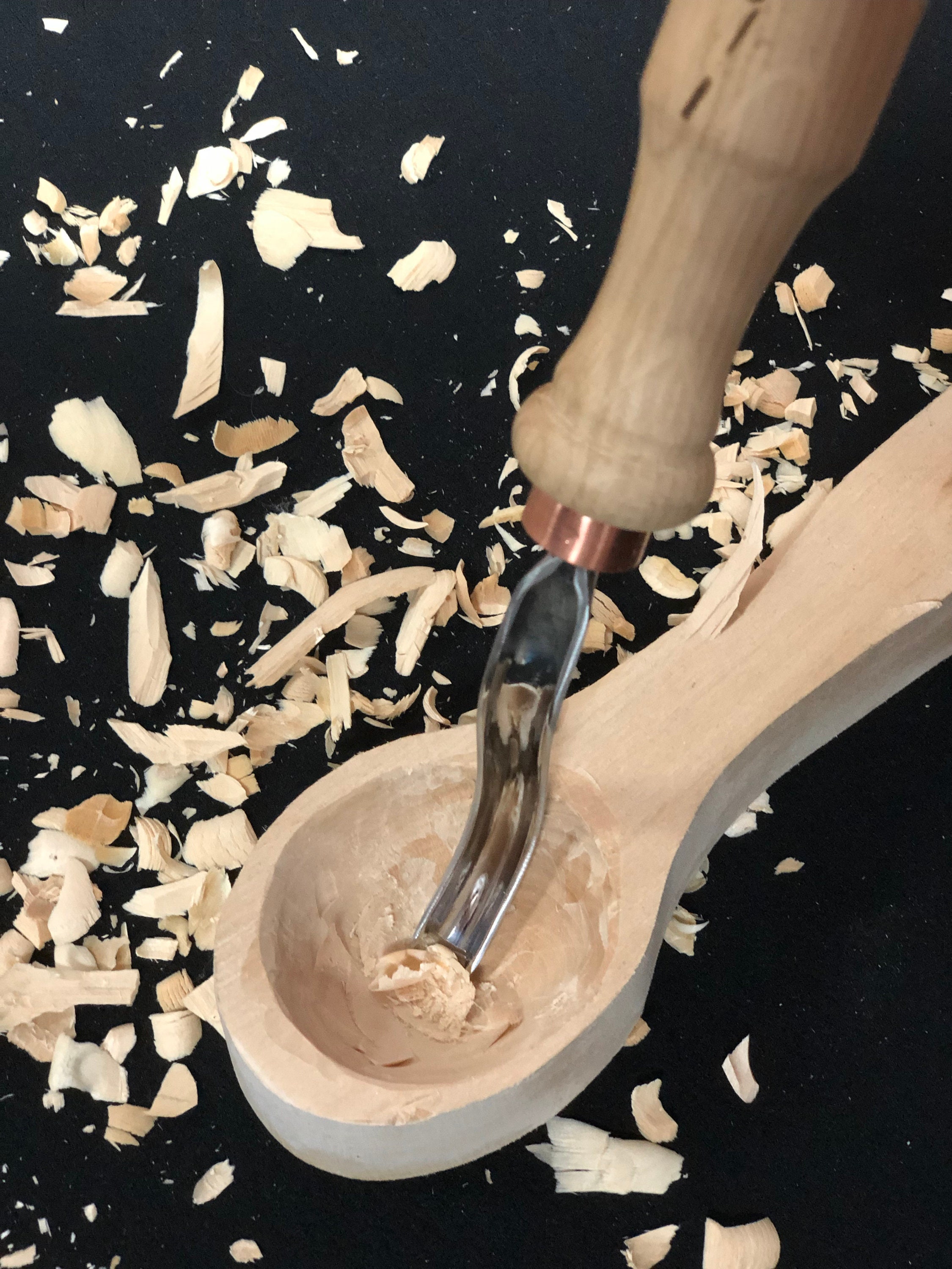 Gouge Long Bent Chisel STRYI 5g Profile Profi Woodcarving | Etsy