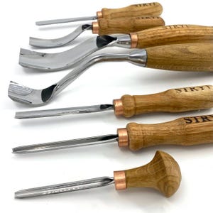 Wood Carving Kit, Bowl Gouges Set, Woodworking Toolkit, Gift for Woodworker, Chisels Set ...