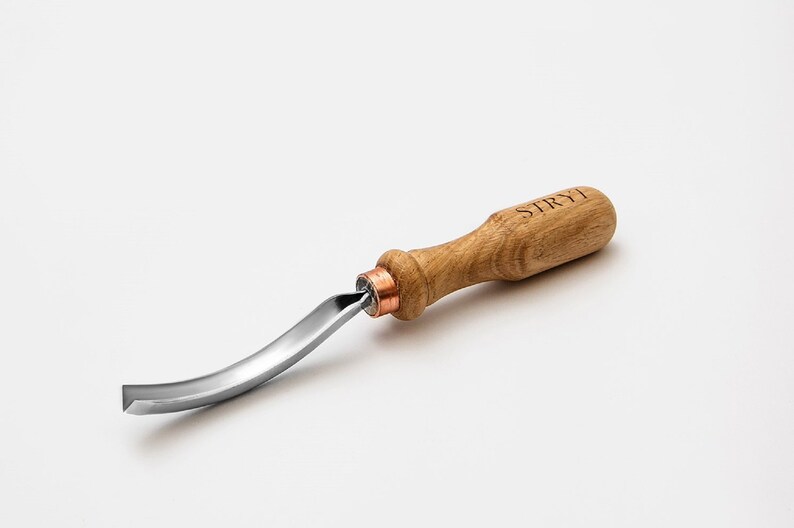 Long Bent Gouge 60 Degree V-parting Bent Chisels Profi Tools - Etsy