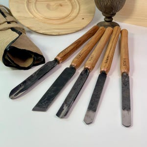 Woodturning Kit, Lathe Tools, Hand Tools for Wood Turning, Woodworking ...