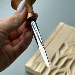 Palm Carving Tool #1 Profile for Woodcarving, Profi Chisel for Making ...