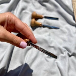 Palm Carving V-tool 60 Degree, Make V-parting Pattern in Relief Carving ...