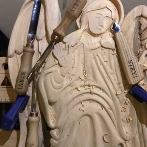 Wood Carving Tools - Profi 30 Tools, Relief Carving Tools, Gift for ...