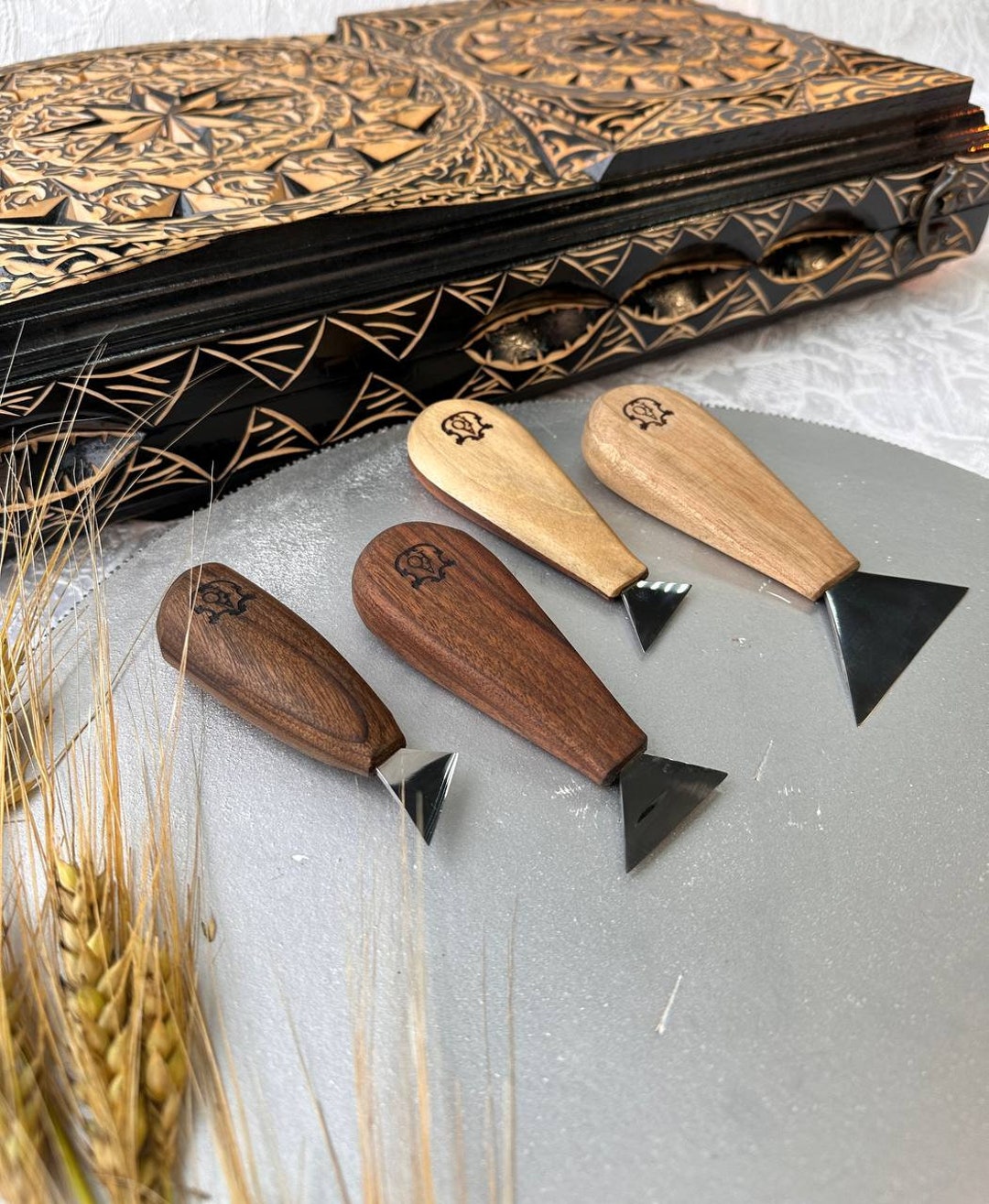Start Swallowtail Knives Set for Woodcarving, Woodworking Kit, Chip ...