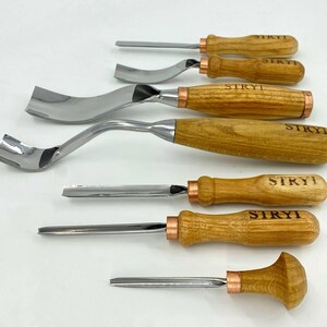 Wood Carving Kit, Bowl Gouges Set, Woodworking Toolkit, Gift for Woodworker, Chisels Set ...