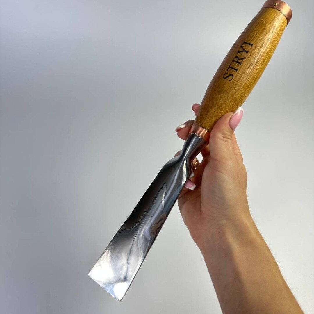 Sculpture Flat Chisel, Heavy Duty Wood Carving Chisel, Carbon Steel ...