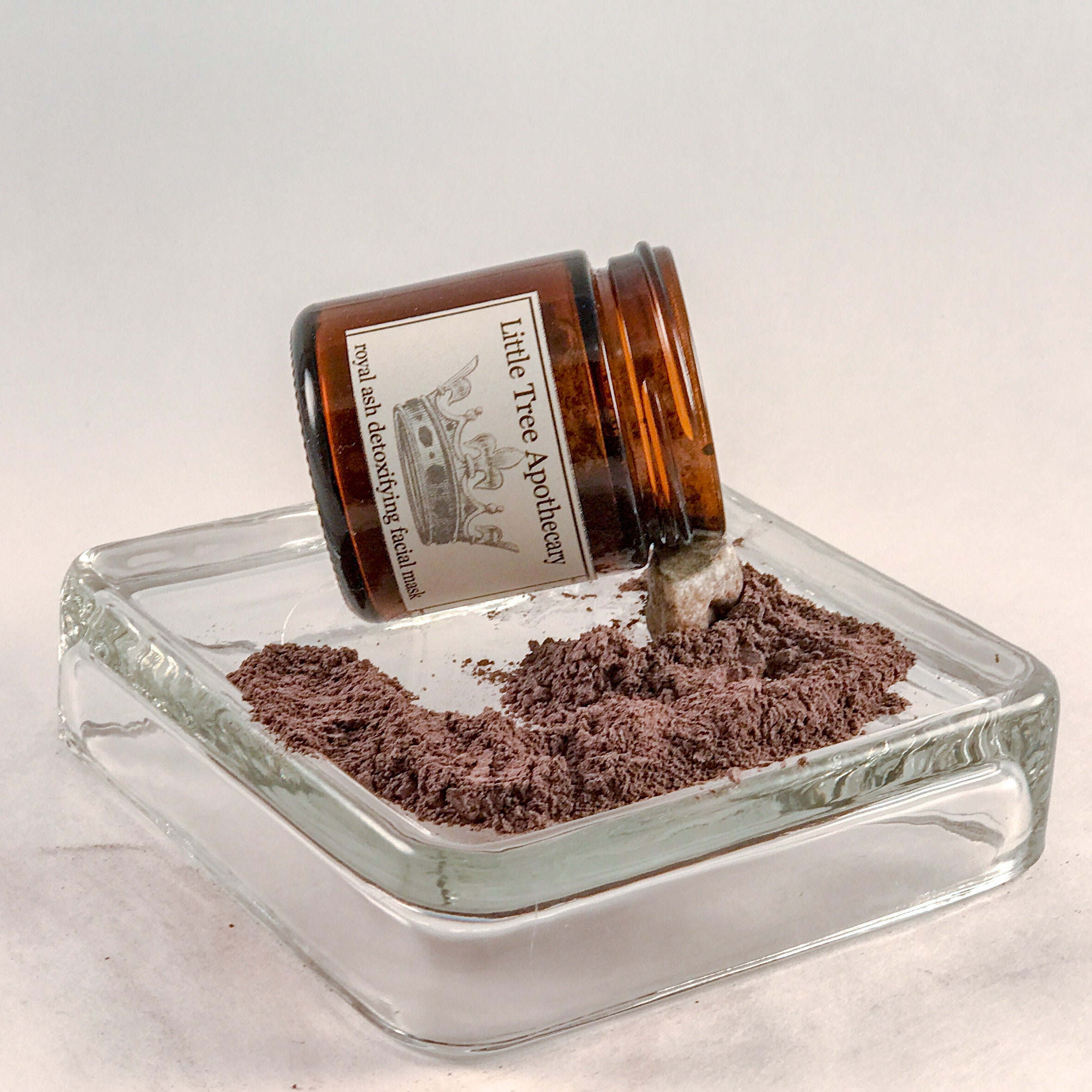 Royal Ash Facial Mask Charcoal Bentonite Clay Pink Clay - Etsy