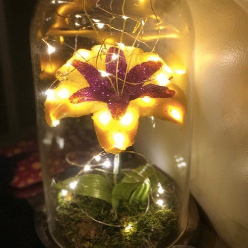 Tangled Flower Rapunzel Flower Tangled Magic Golden Flower | Etsy