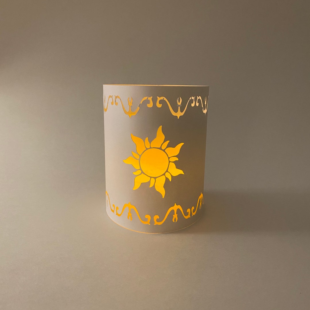 Tangled Lantern | Rapunzel Lantern | Small Tangled Non-hanging Paper ...