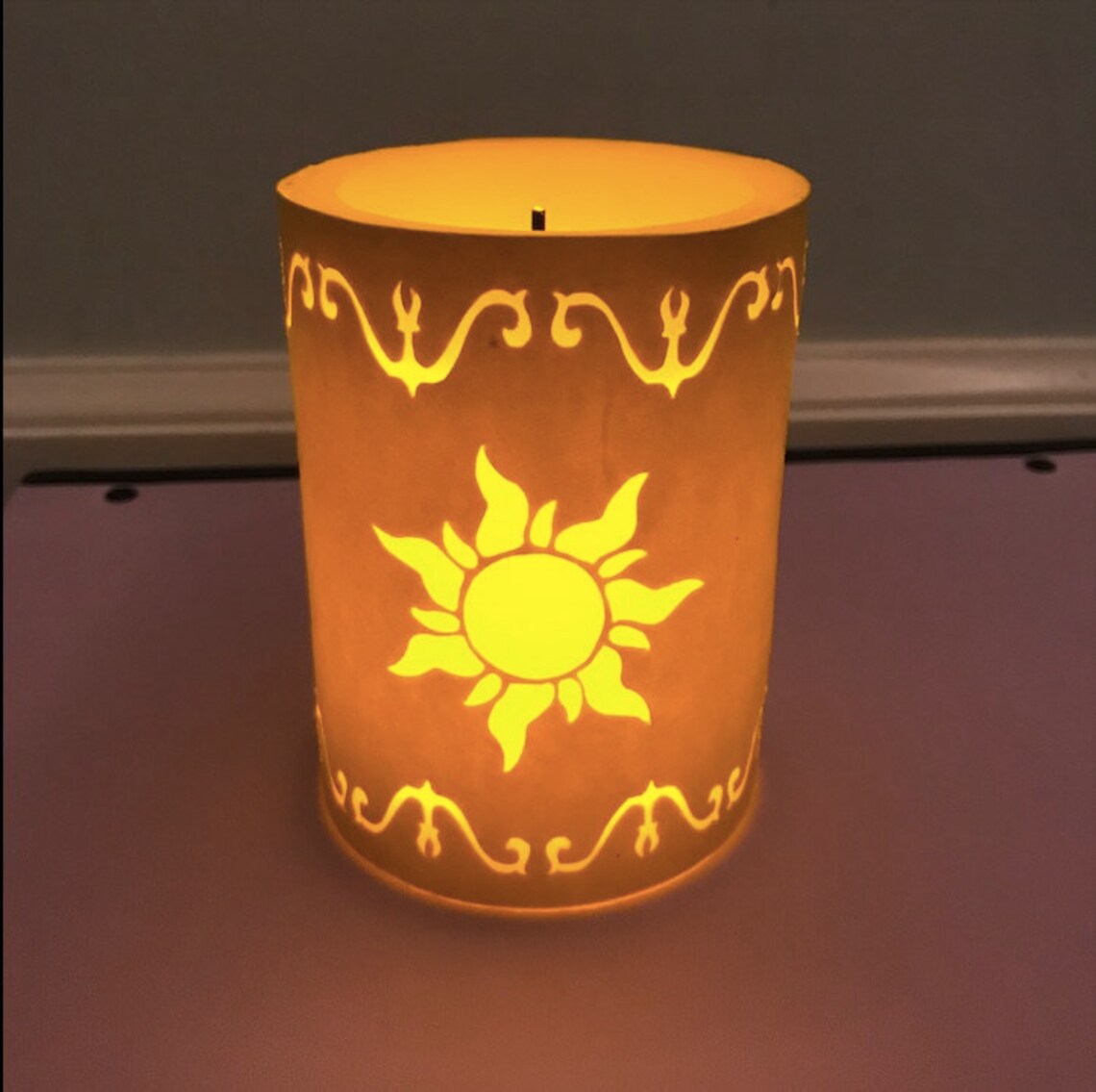 Tangled Lantern Rapunzel Lantern Small Candle Lantern - Etsy