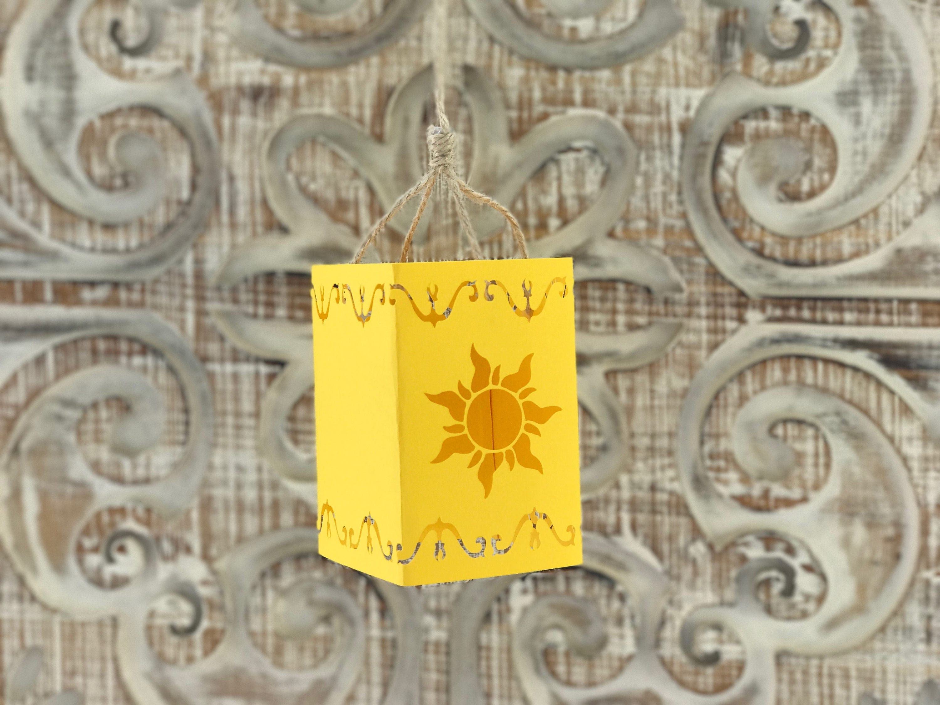 Tangled Lantern Rapunzel Lantern Small Tangled Hanging | Etsy