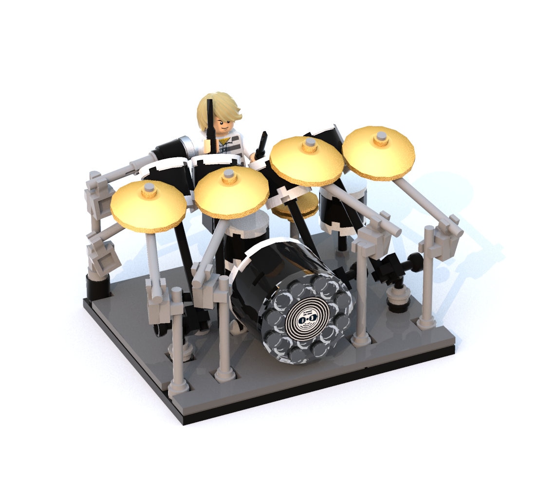 Designed With Original Lego Parts. Building ROCK CONCERT STAGE. Queen ...