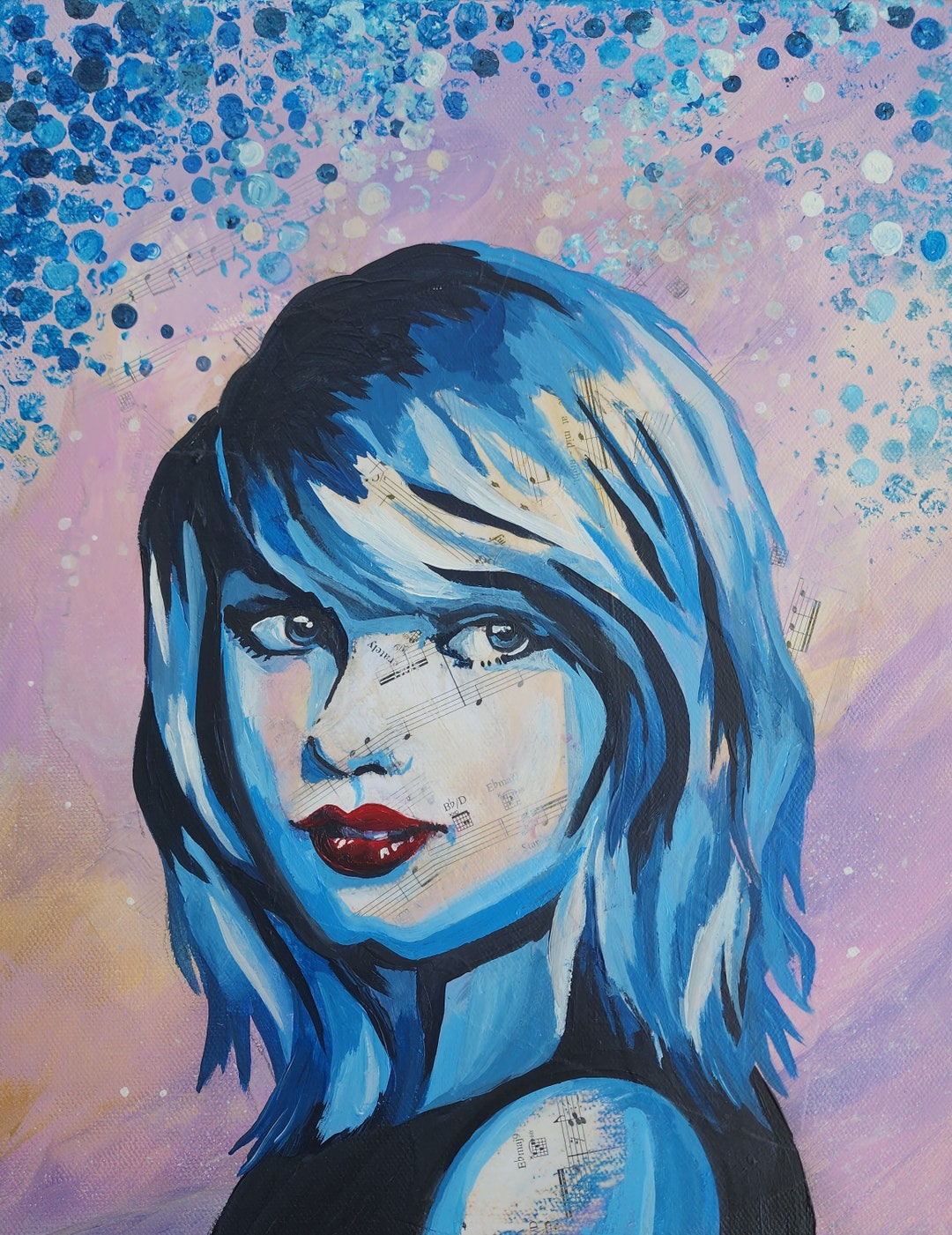 Taylor Swift Eras Portrait Print - Etsy