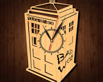 Doctor who clock | Etsy