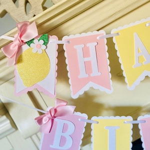 Pink Lemonade First Birthday, Lemonade Birthday Decorations,lemonade ...