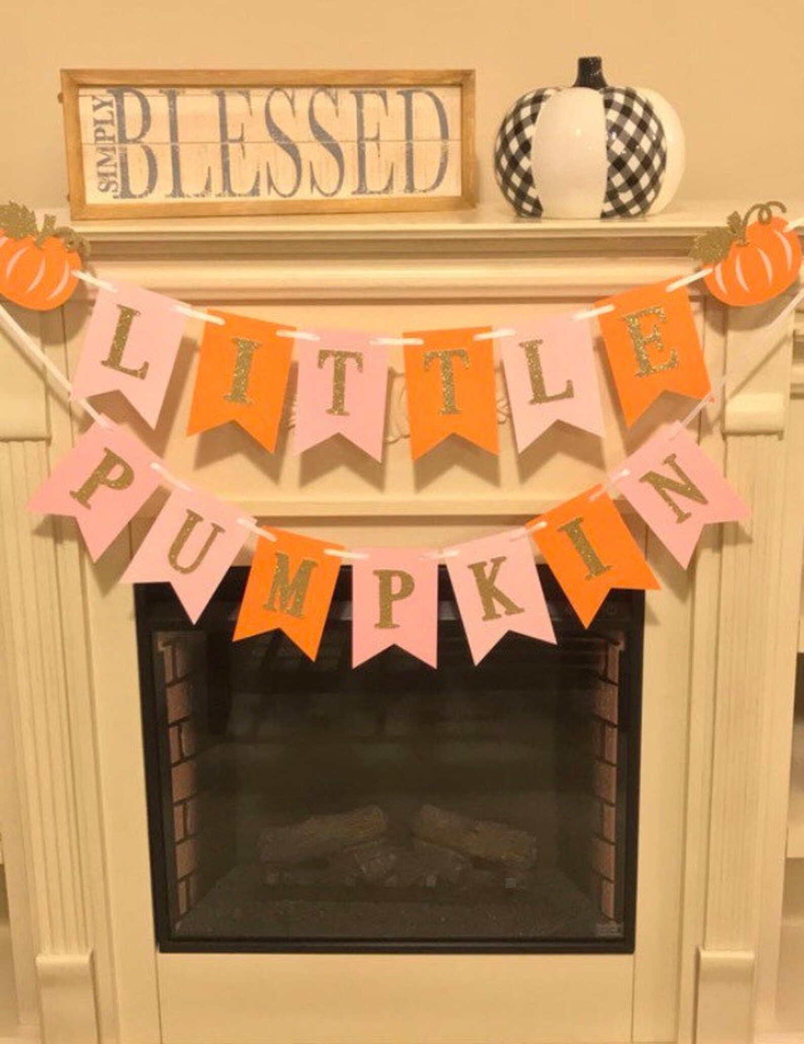 Pumpkin Birthday Decorations, Pumpkin Birthday Banner,girl 1st Birthday ...