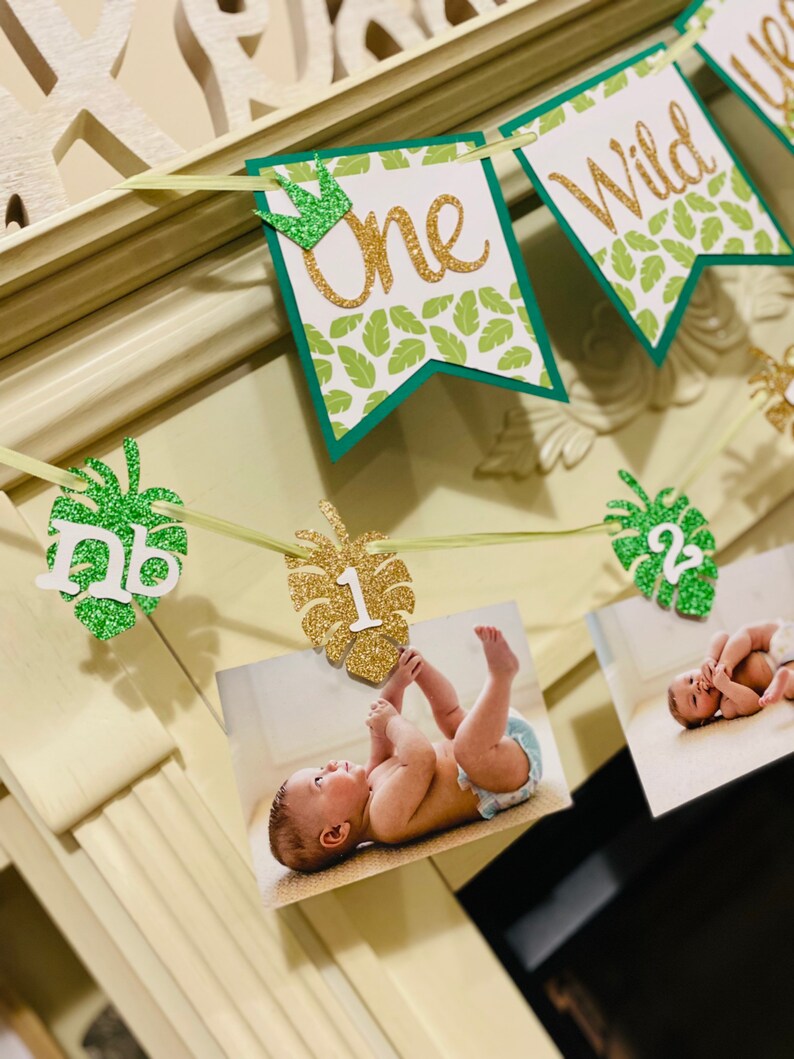 One Wild Year Safari Boy First Birthday Safari Birthday - Etsy