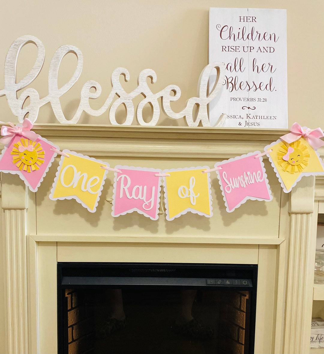 Sunshine Birthday Decorations , You Are My Sunshine Birthday Decor ,one ...