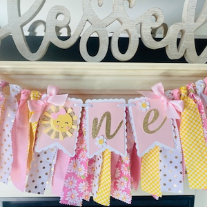 Sunshine Birthday Decorations ,sunshine High Chair Banner , You Are My ...