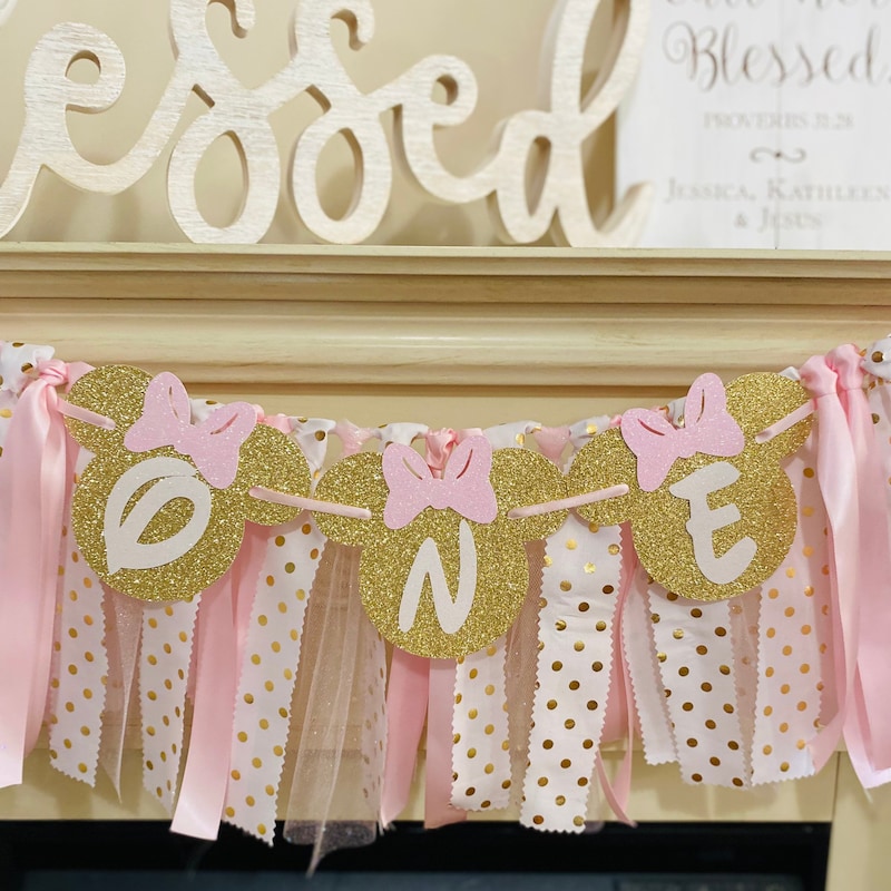 Minnie Mouse Banner - Etsy