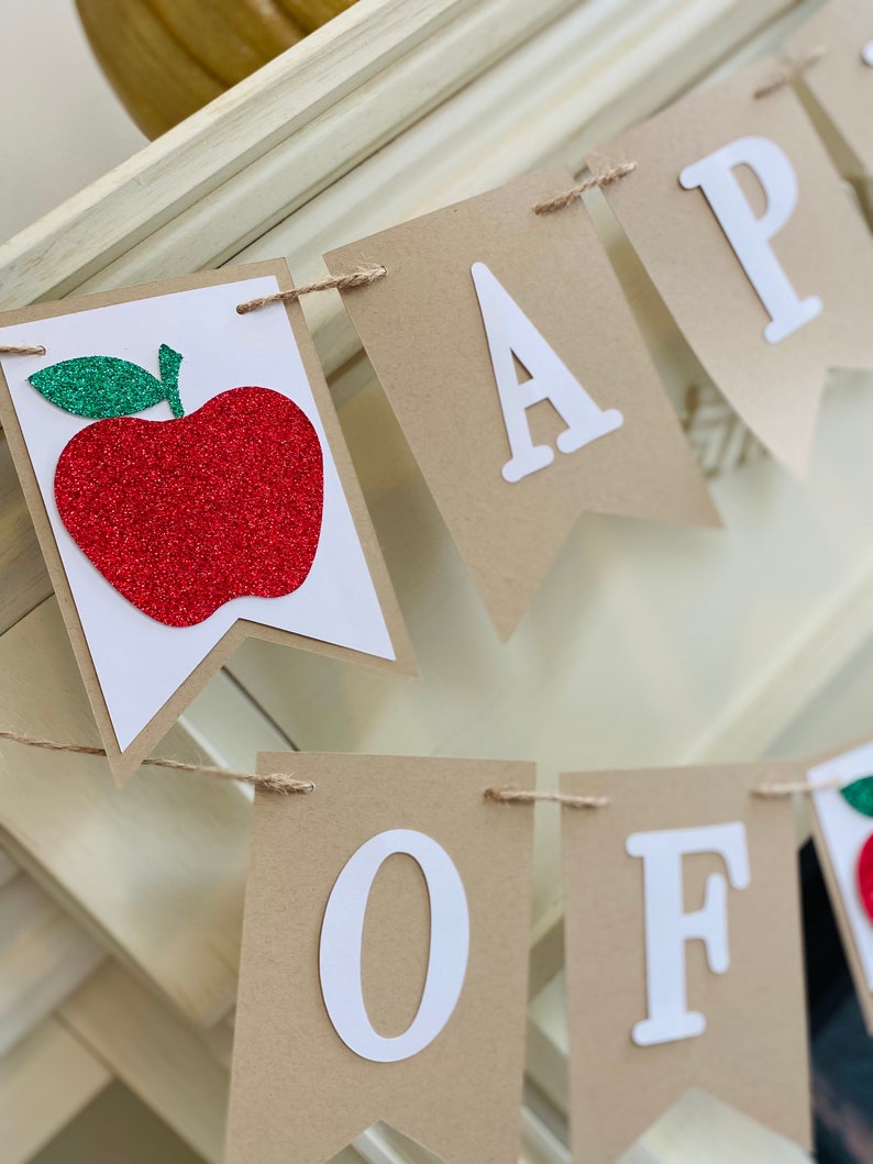 Apple Birthday Party . Apple Birthday Decorations.apple of My - Etsy