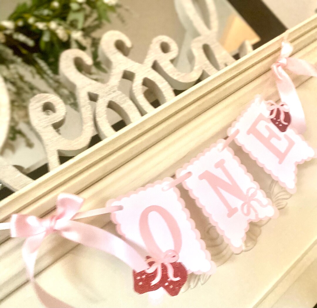 Girls Just Wanna Be One Coquette 1st Birthday , Bow Pink and White ...
