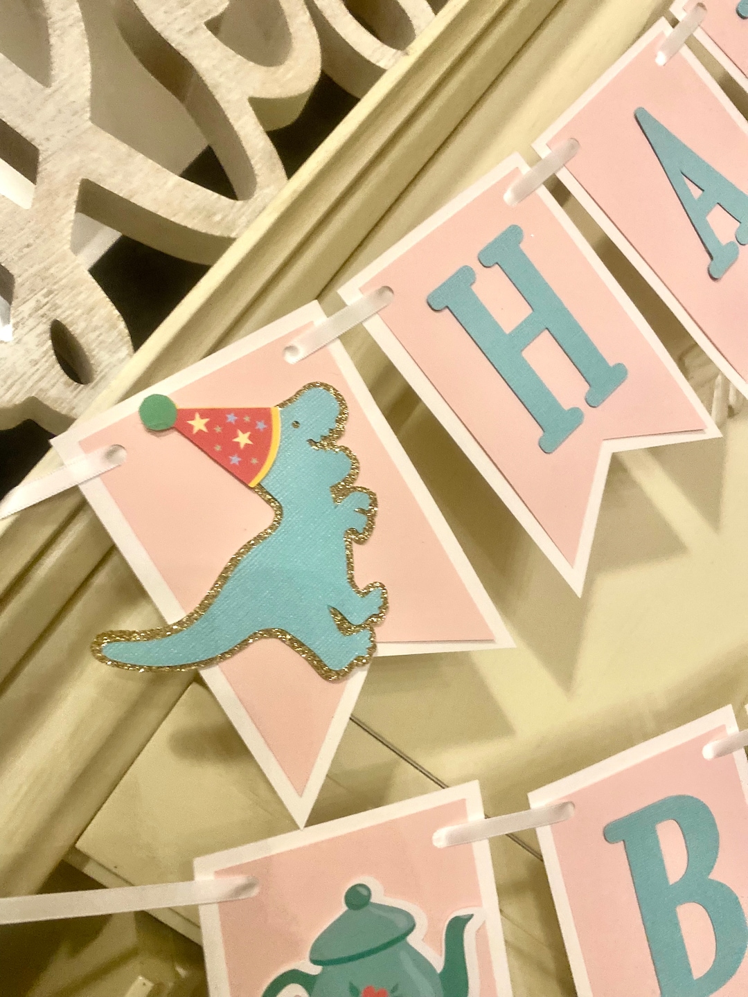 Two Rex Birthday ,dinosaur Tea Party Decorations , Tea for Two ...