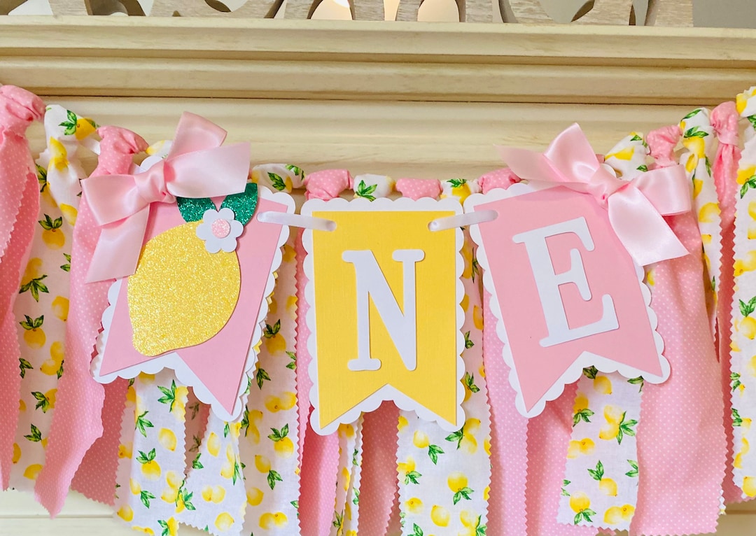 Lemonade Birthday Banner , Lemonade First Birthday , Lemonade High ...