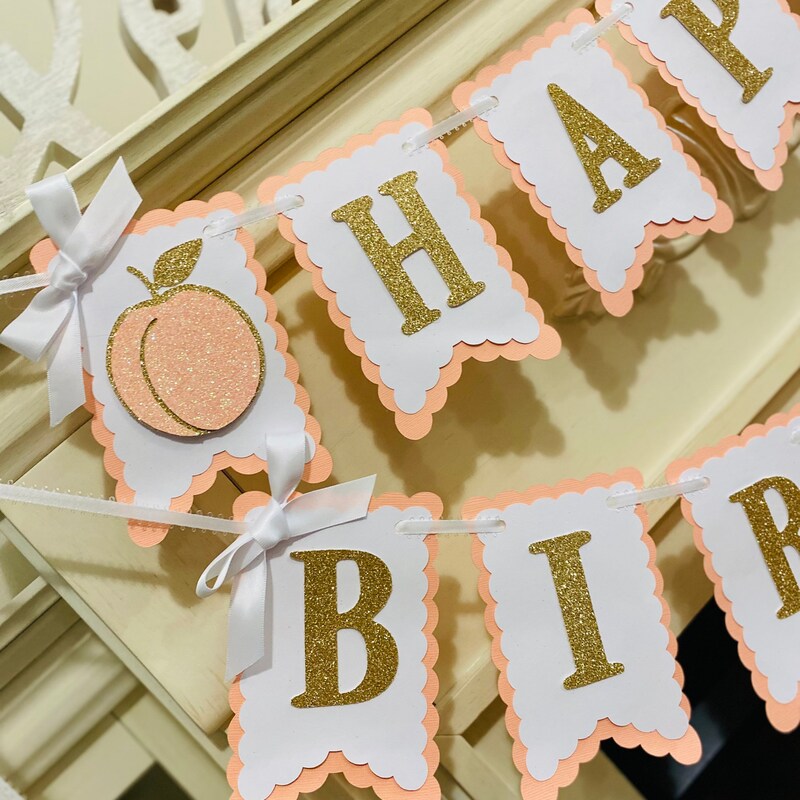 Peach Birthday - Etsy