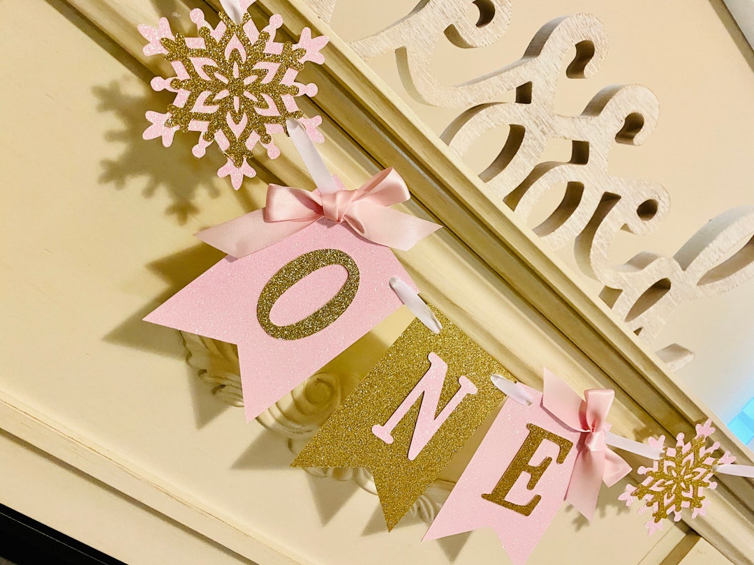 Snowflake Birthday Party Decorations Winter Wonderland Decoration ...