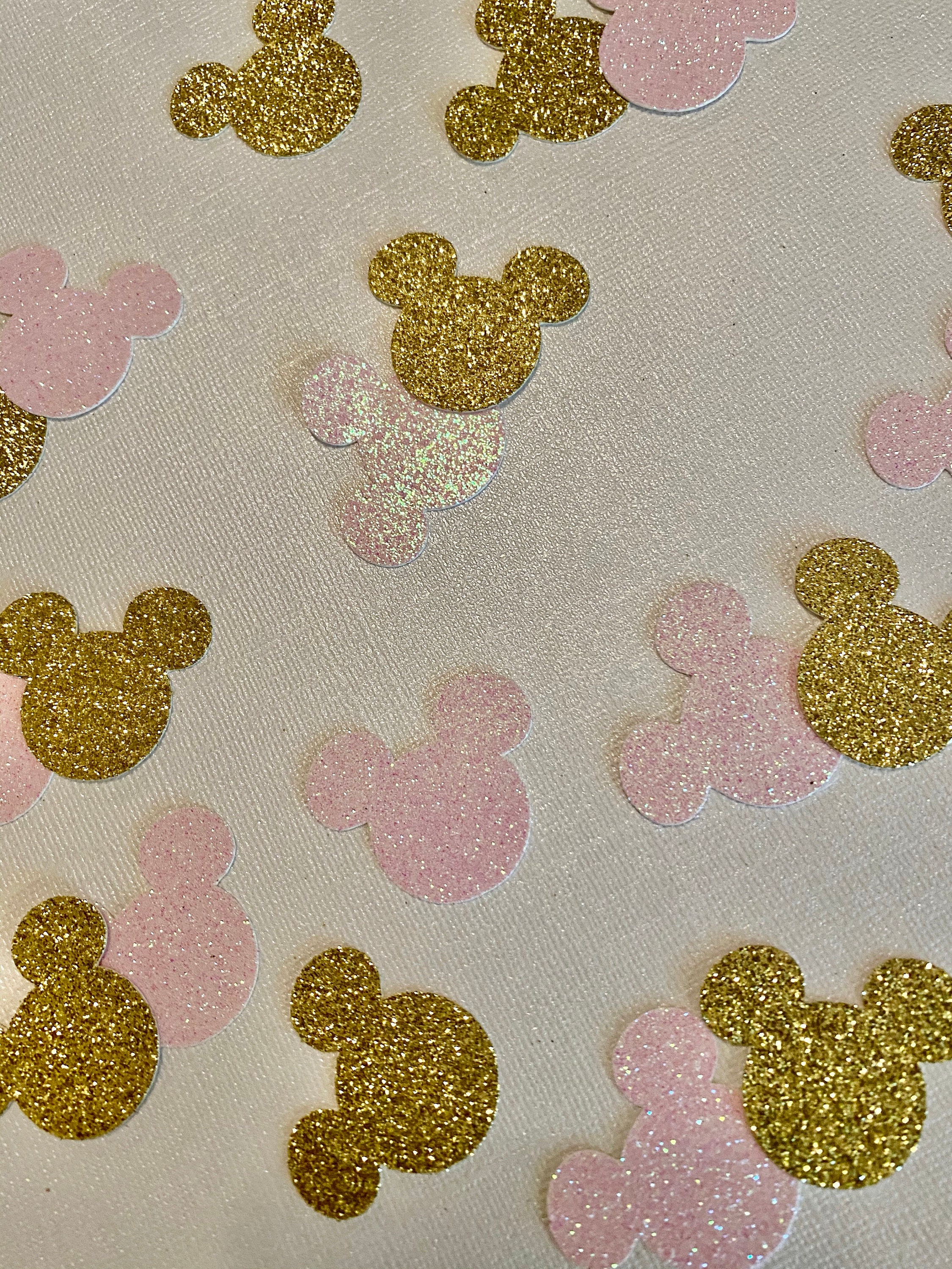 Minnie Mouse ConfettiPink and Gold 1st Birthday | Etsy