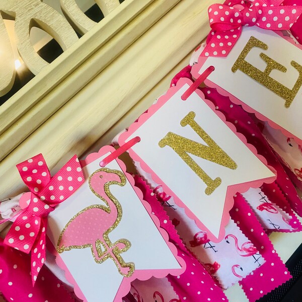 Flamingo Banner - Etsy