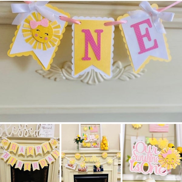 Sunshine Banner - Etsy