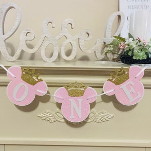 Minnie Mouse Photo Banner Minnie Mouse Birthday Decorations | Etsy