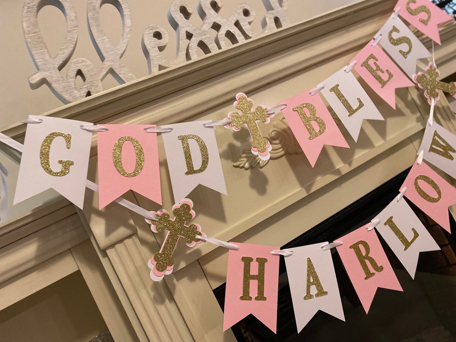 Baptism Banner Baptism Decorations christening Banner - Etsy