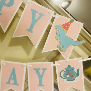 Dinosaur Tea Rex Birthday Party Decorations Tea for Two - Etsy