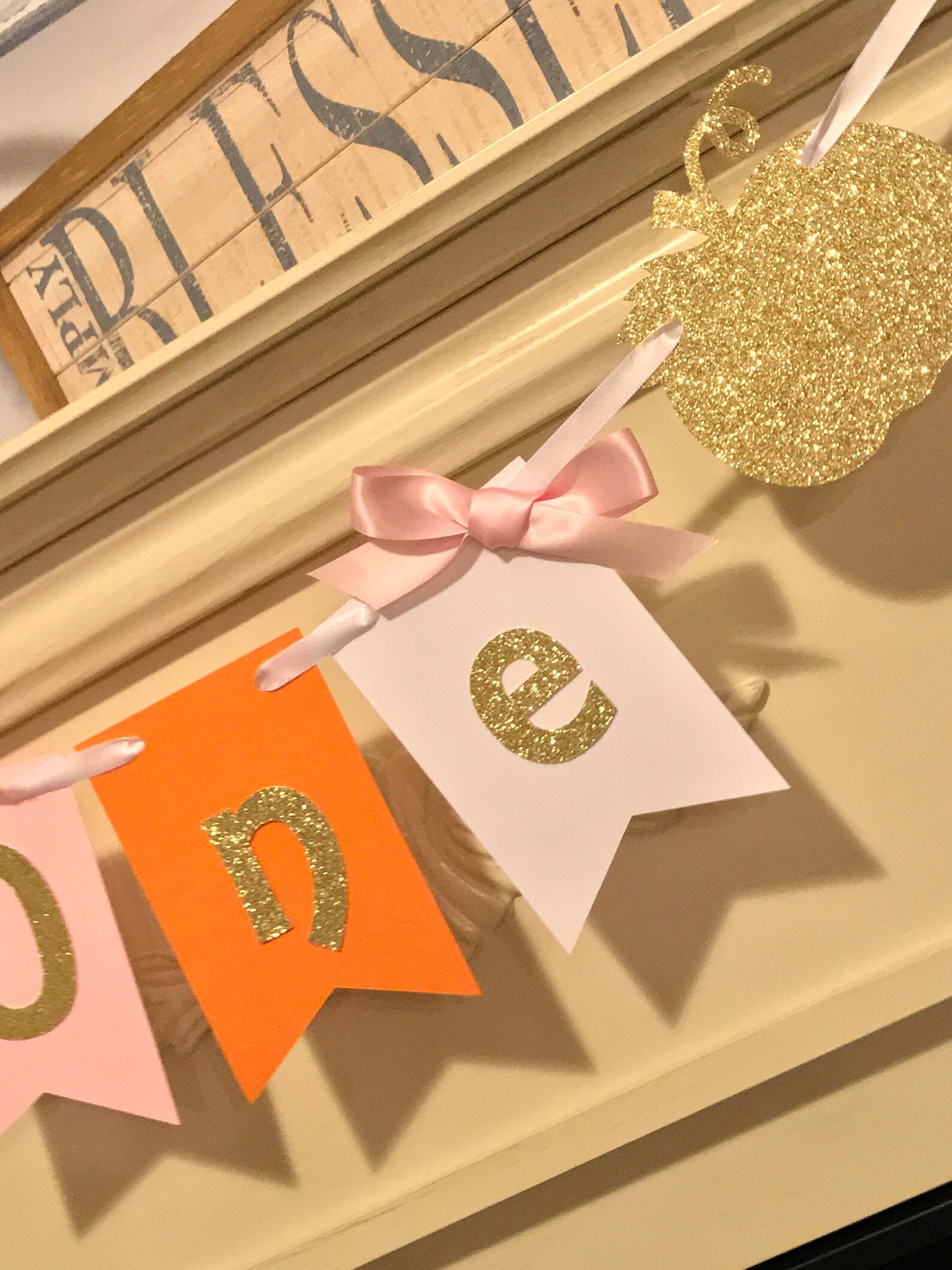 Pumpkin Banner 1st BirthdayPumpkin High Chair Banner. Pumpkin | Etsy