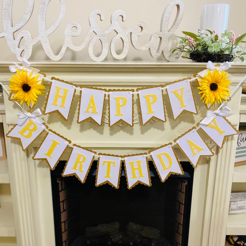 Sunflower Birthday - Etsy