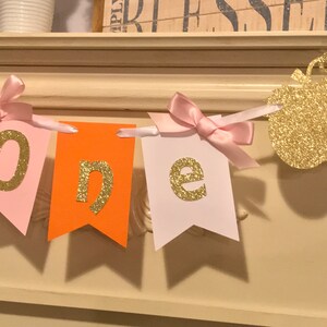 Pumpkin Banner 1st Birthday,pumpkin High Chair Banner. Pumpkin Birthday ...