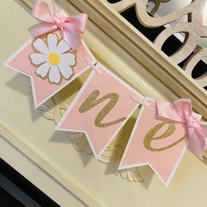 Daisy Birthday Party , Daisy High Chair Banner, Daisy Party Decorations ...