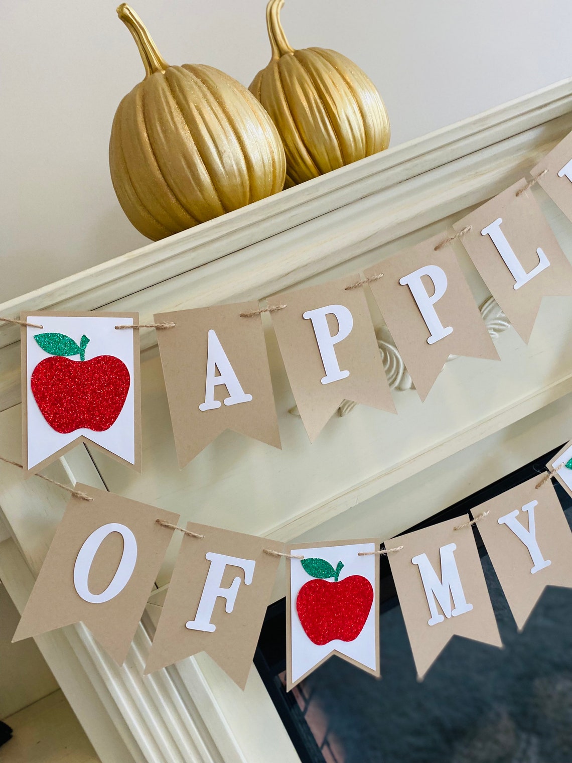 Apple Birthday Party . Apple Birthday Decorations.apple of My - Etsy