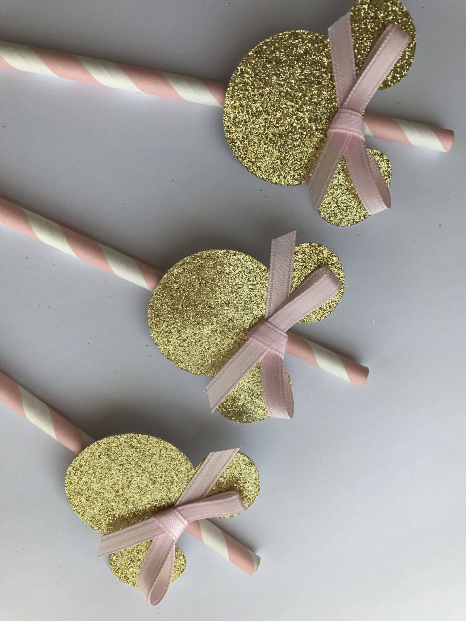 Minnie Mouse 1st Birthday Straws Minnie Mouse Birthday - Etsy