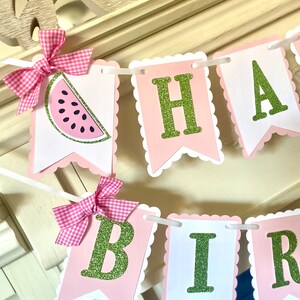 Watermelon Birthday Banner , One in a Melon Birthday Banner, Cocomelon ...