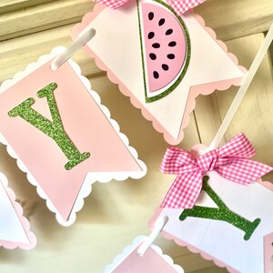 Watermelon Birthday Banner , One in a Melon Birthday Banner, Cocomelon ...