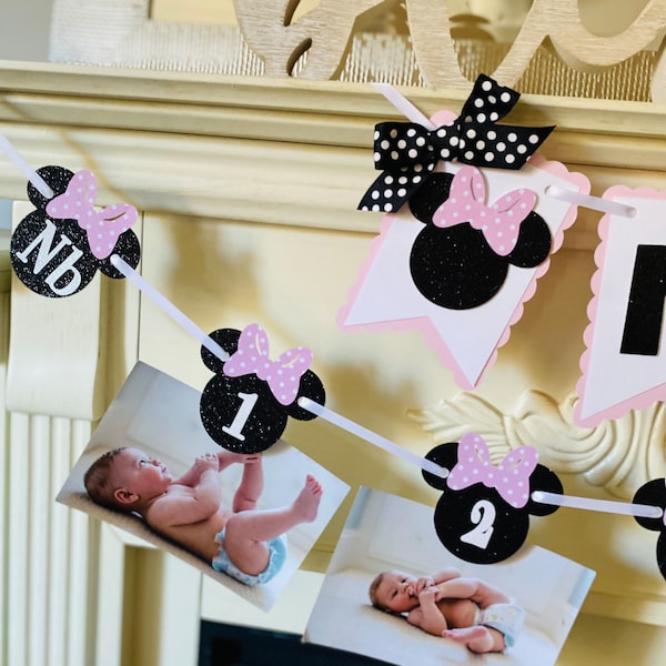 Minnie Mouse Banner - Etsy
