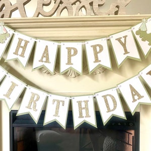 Tea Rex Birthday Decorations , Dinosaur 1st Birthday ,oneasaurus Banner ...