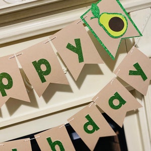 Avocado Banner, Holy Guacamole Birthday , Avocuddle Banner , Avocado ...