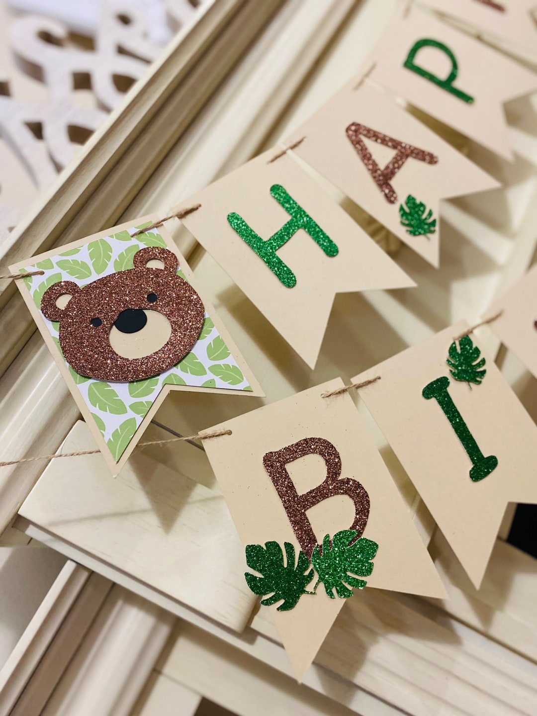 Teddy Bear Banner , Teddy Bear Birthday,wild One Birthday, Woodland ...