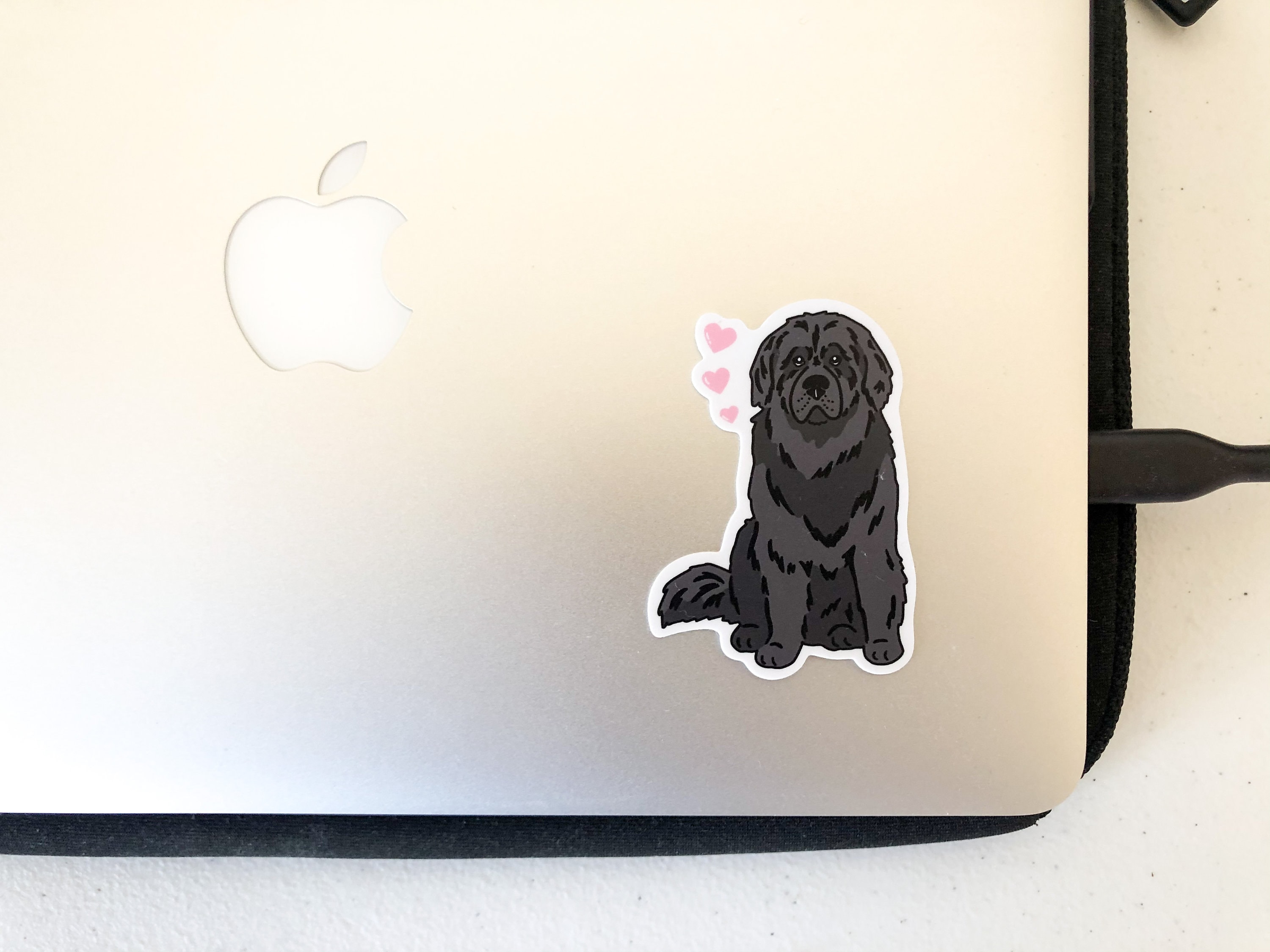Newfie Vinyl Sticker | Newfoundland Dog Gift - Etsy